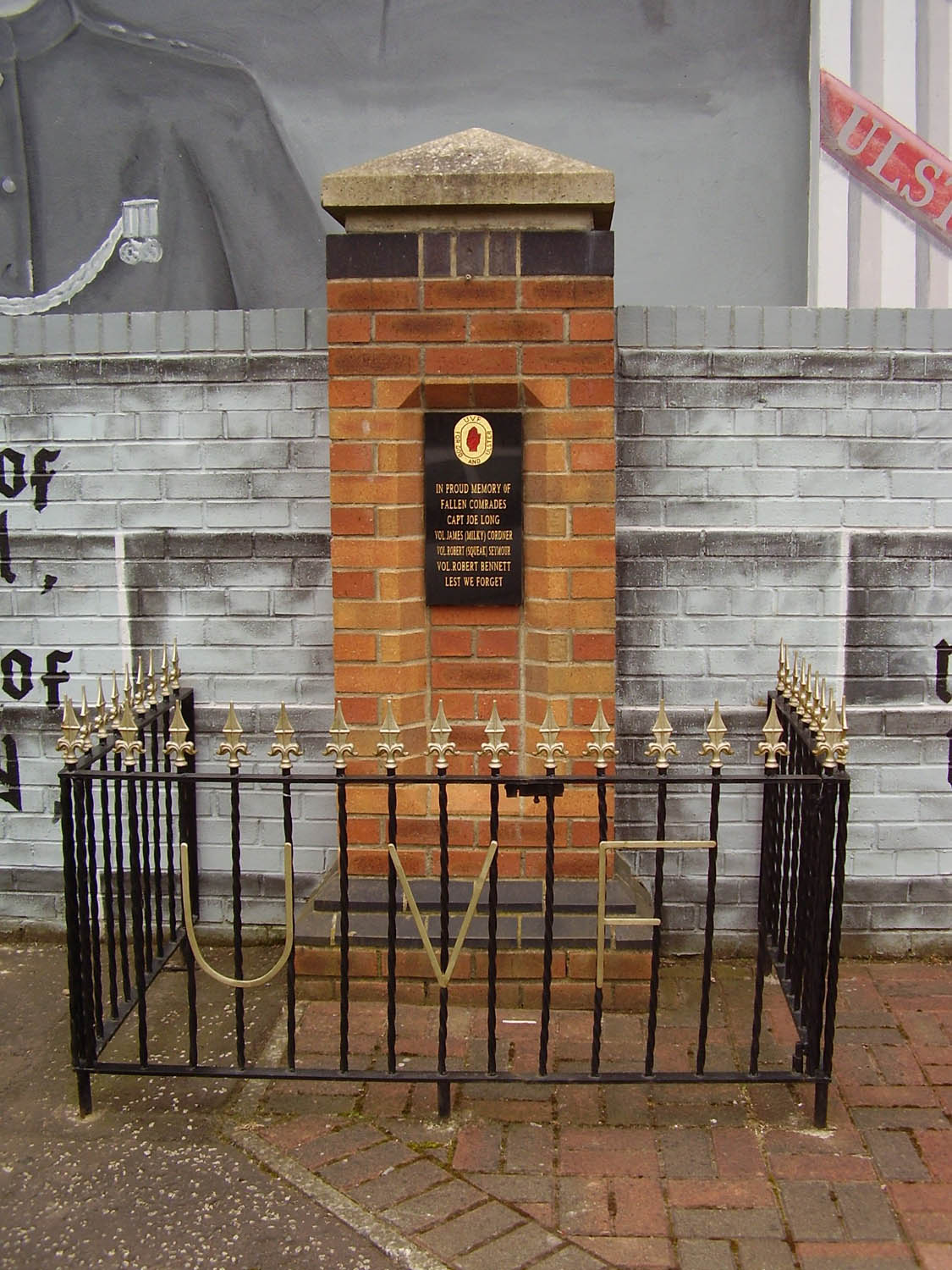 CAIN: Physical Memorials of The Troubles in East Belfast