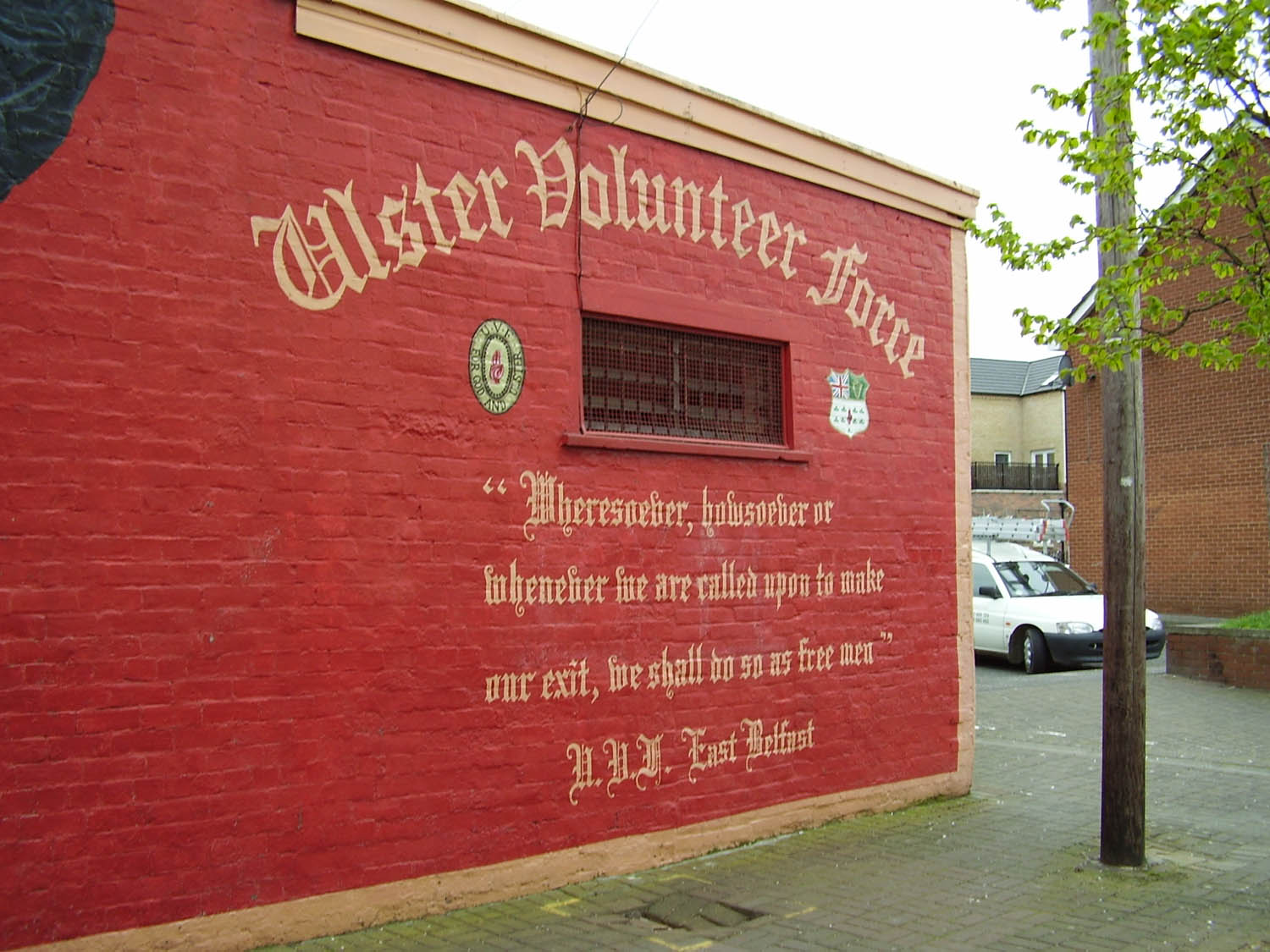 CAIN: Physical Memorials of The Troubles in East Belfast