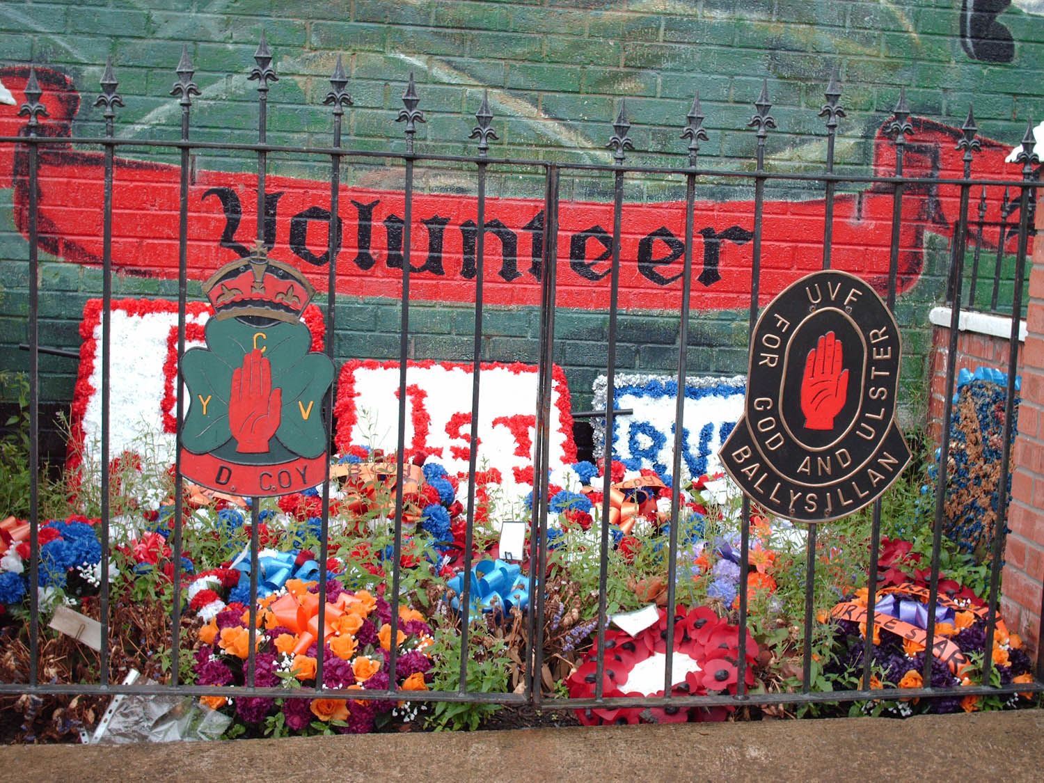 CAIN: Physical Memorials of The Troubles in North Belfast