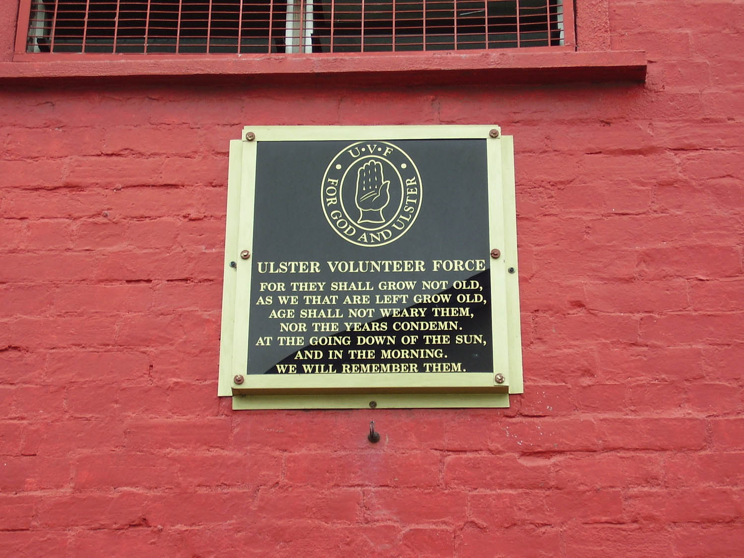 CAIN: Physical Memorials of The Troubles in East Belfast
